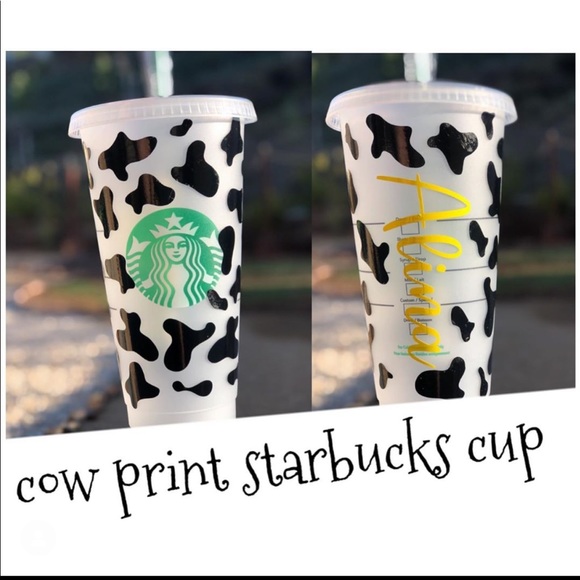 Other | Starbucks Cow Print Cup | Poshmark
